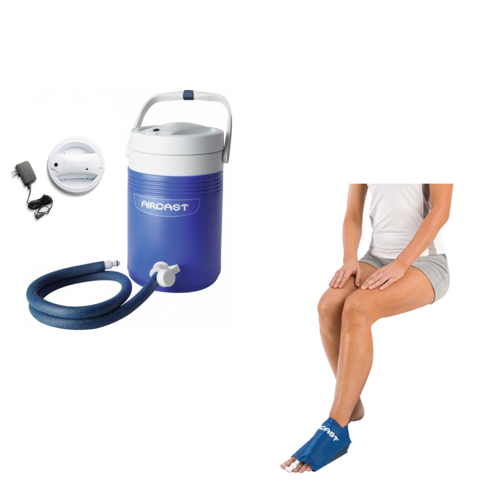 Aircast Foot Cryo/Cuff & IC Cooler Combo Motorized — therapysupply