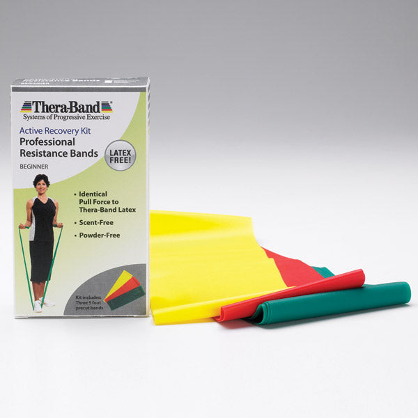 Thera Band Latex Free Active Recovery Beginner Kit — therapysupply