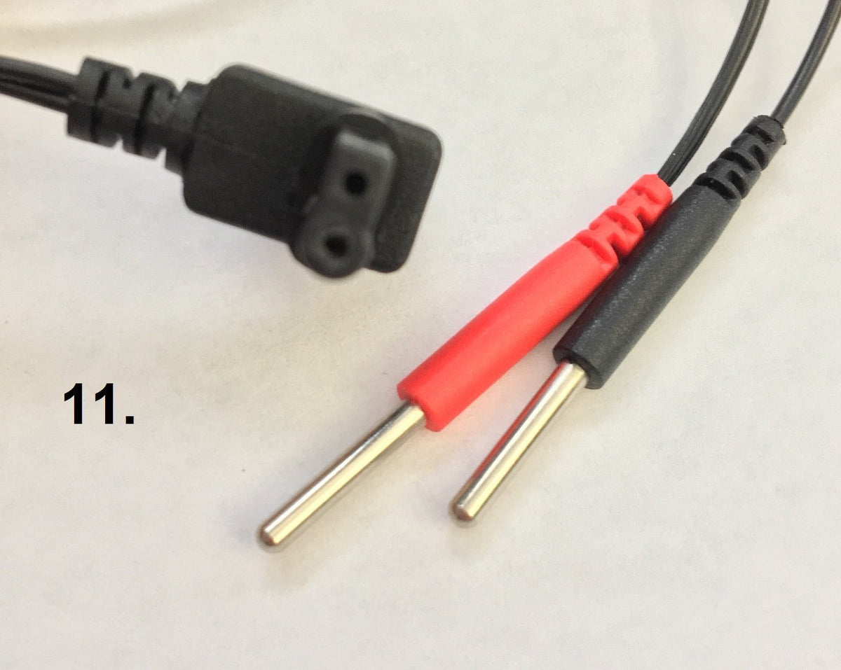 Lead Wire for EMPI /Cefar/Primo Pro (Pair)#1240 – therapysupply